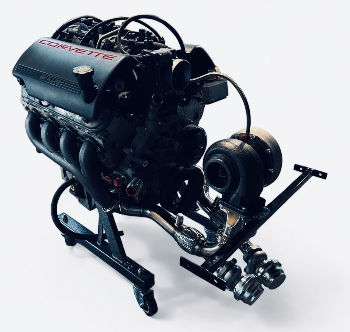 FOR CORVETTE C5 C6 GT45 TURBO KIT 900HP TUBOCHARGER SINGLE LS1 LS6 LS3 ...