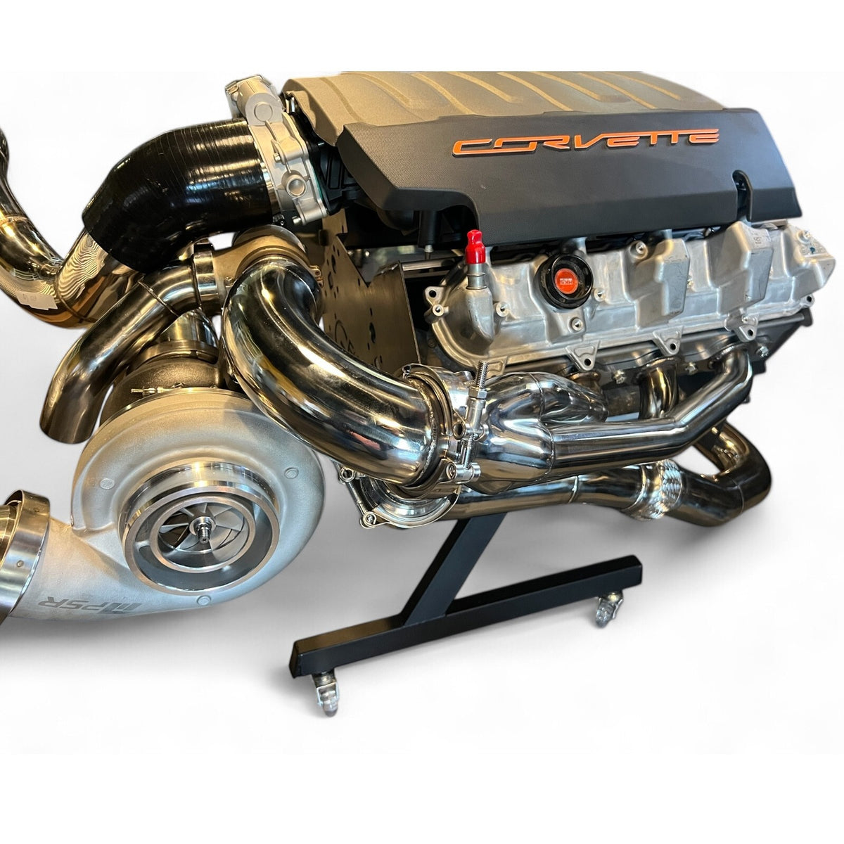 FOR 14-19 CORVETTE C7 TURBO KIT S40 S475 1100HP TUBOCHARGER SINGLE LT1 ...