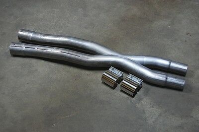 2015 - 2017 5.0 Ford Mustang GT Aftermarket Race X Pipe Kit Stainless ...