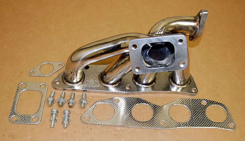 Honda K20 K20a K20A3 RSX SI Stainless Turbo Manifold Header T3 Acura D ...