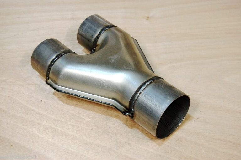 Single 3", Dual 2.5" Y-pipe Universal Ypipe Y Pipe Aluminized Duals Du ...