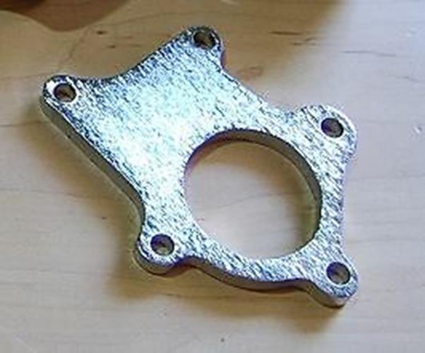 To4e T3 T4 Downpipe Turbocharger Turbo Flange Mild Steel T3T4 Outlet D ...