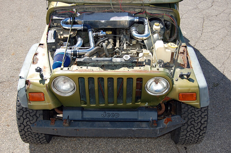 Jeep Wrangler 00-06 TJ OFFROAD TURBO KIT NEW MAKE 40% MORE POWER DIREC ...