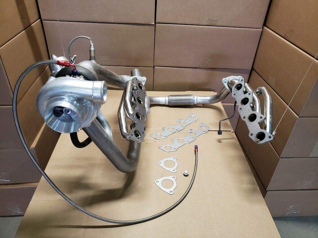 For Tundra Single T4 Turbo Kit 4.7 2UZ-FE 2UZFE 2UZ Land Cruiser 4.7L ...