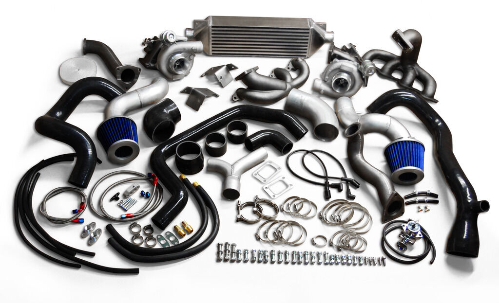 TWIN Turbo Kit 1000HP 99-06 Silverado Sierra NEW Turbocharger Vortec V ...