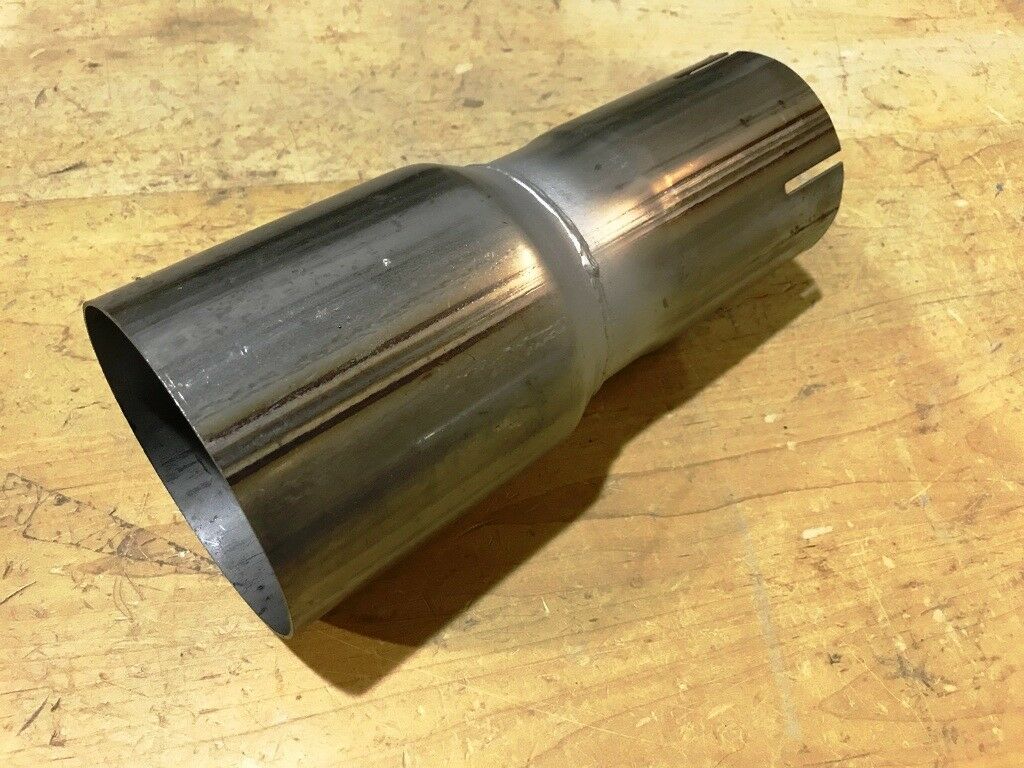 5" to 4" Exhaust Pipe Reducer Adapter Adaptor Aluminized Steel Dual ...