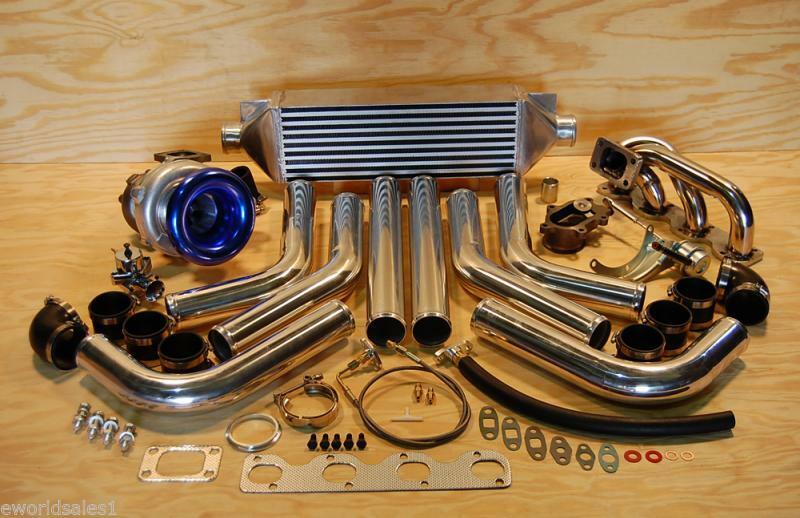 BMW M10 Stainless Turbocharger Turbo Kit T3 BMW 2002 1800 1600 1500 31 ...