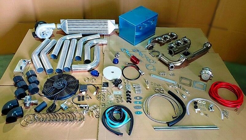 FIREBIRD CAMARO 3.8L T4 3800 FULL TURBO KIT TURBOCHARGER 800HP 95-02 F ...