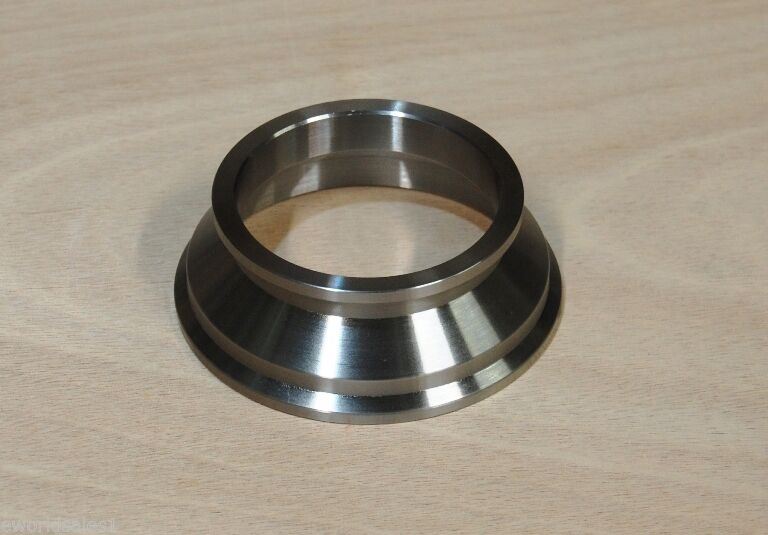 3.5" to 4" Steel Exhaust V-band ADAPTER vband V Band 4.0 adaptor Flang ...