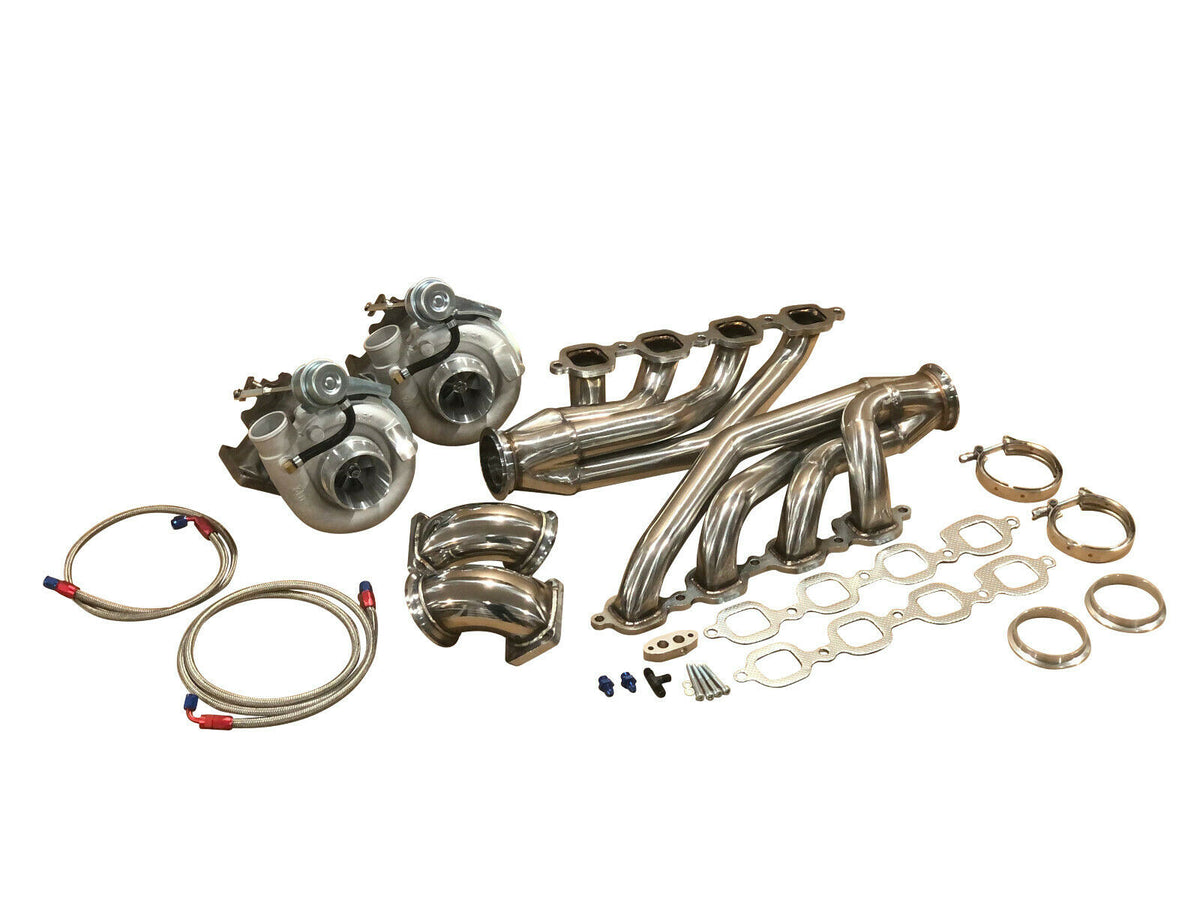 2014+ LT LT1 LT4 GEN 5 L83 1000HP FOR Chevy Twin Turbo Kit Turbocharge ...